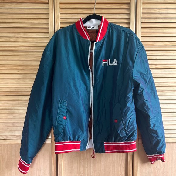 Fila | Jackets & Coats | Fila Bomber Jacket Size Medium | Poshmark